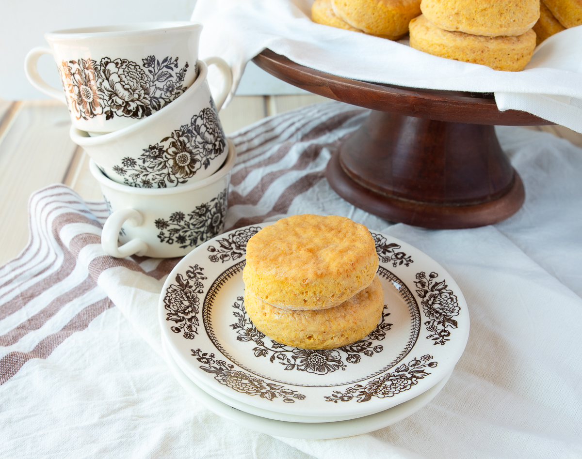 Sweet Potato Biscuits - The Timeless Baker